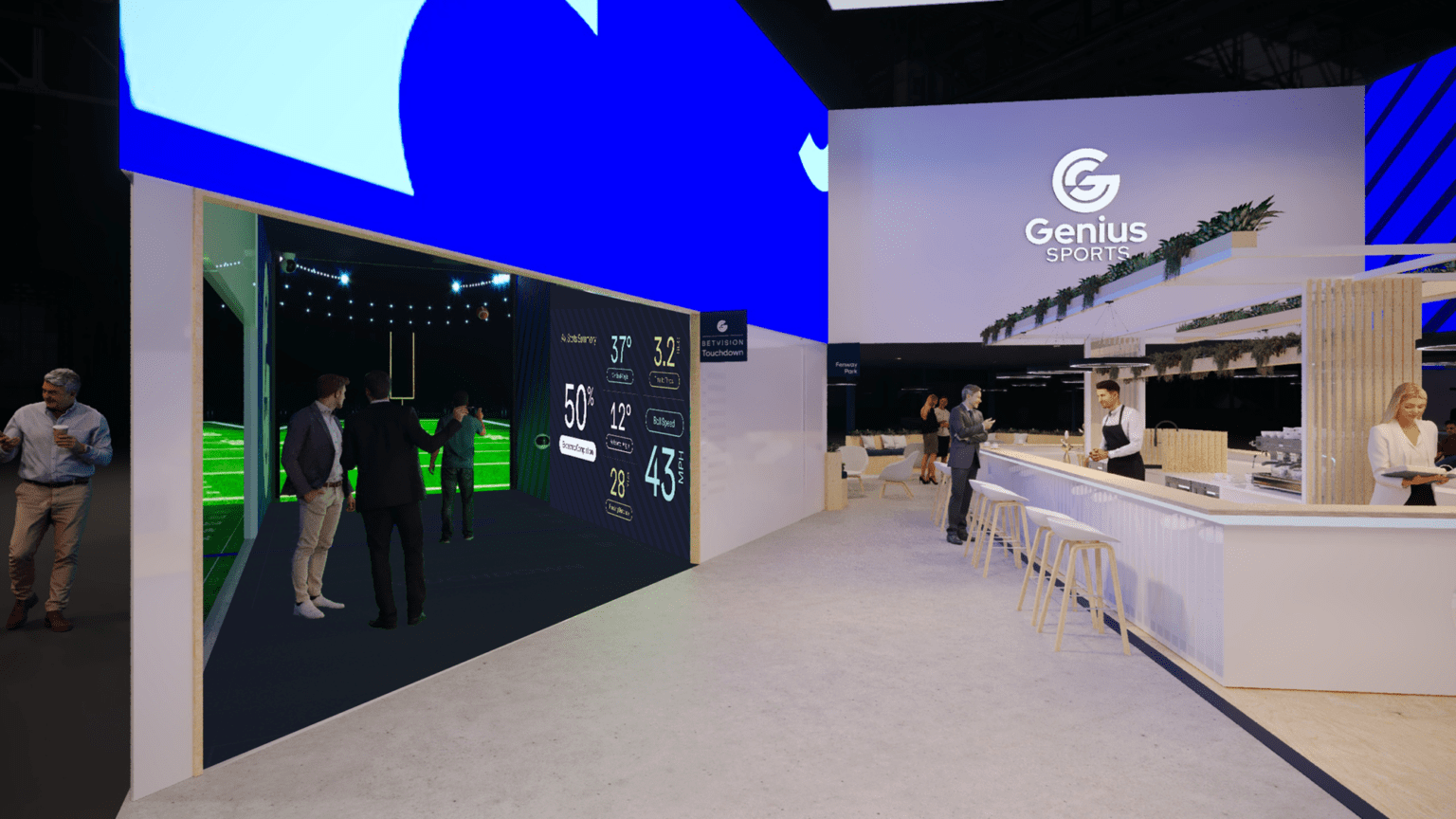 Genius Sports Showcases BetVision at ICE for Immersive Experience ...